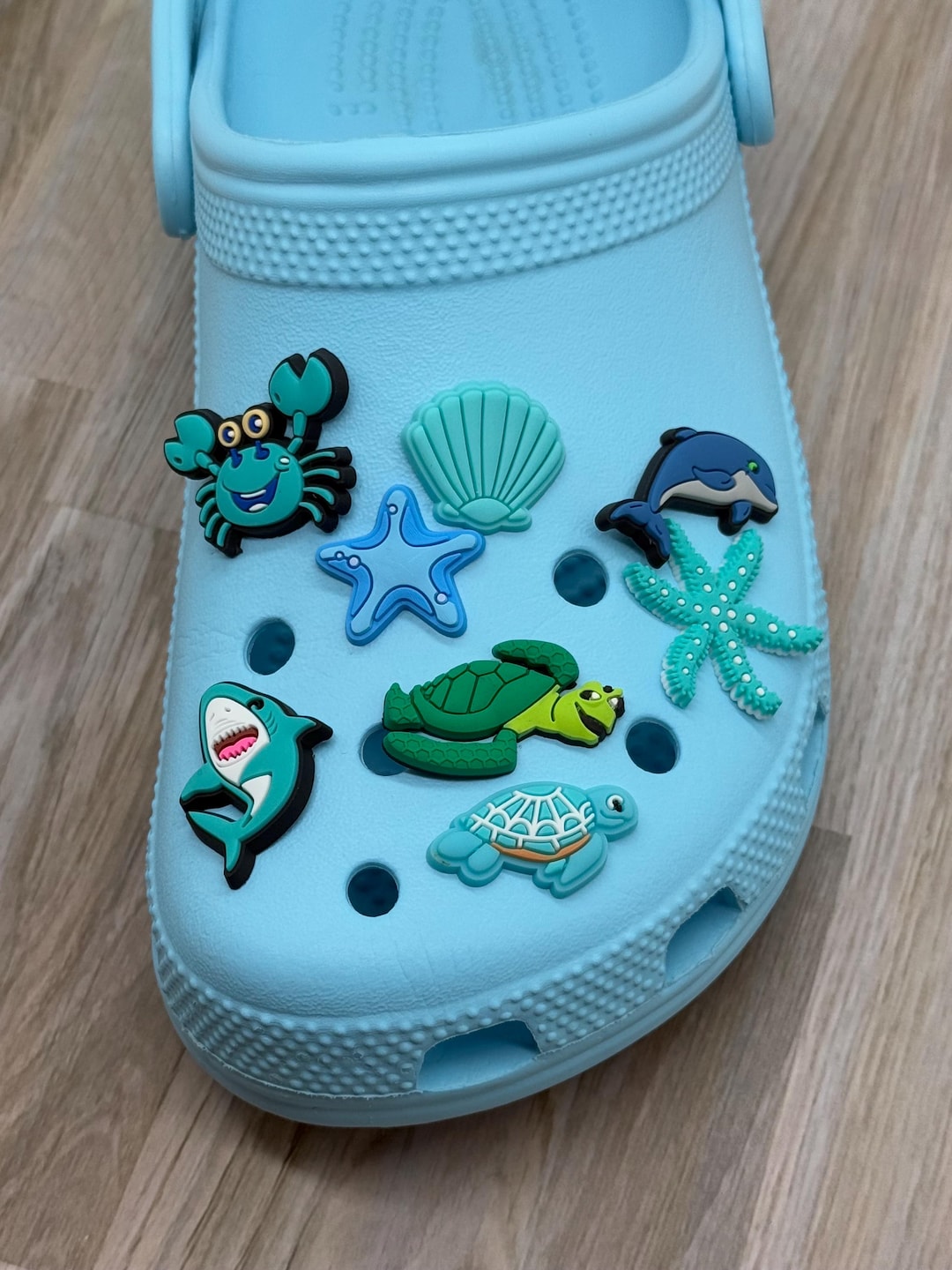 Sea Creatures Shoe Charm | Compatible With Crocs | Summer Shoe Charms ...