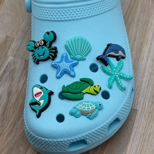 Sea Creatures Shoe Charm | Compatible With Crocs | Summer Shoe Charms ...