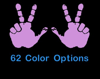 Jeep Wave Hand Decal - Etsy