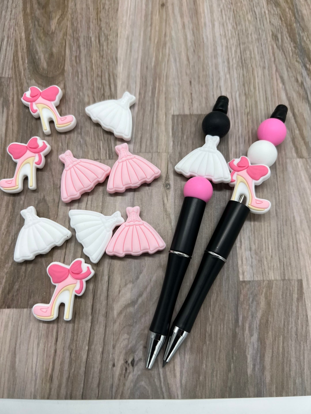 Wedding Season Silicone Focal Beads | Dress Focal Bead | High Heel ...