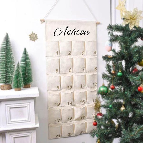 Personalized Advent Calendar - Etsy
