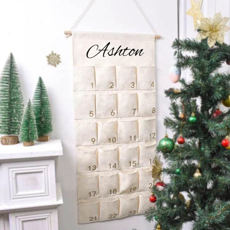 Personalized Advent Calendar - Etsy