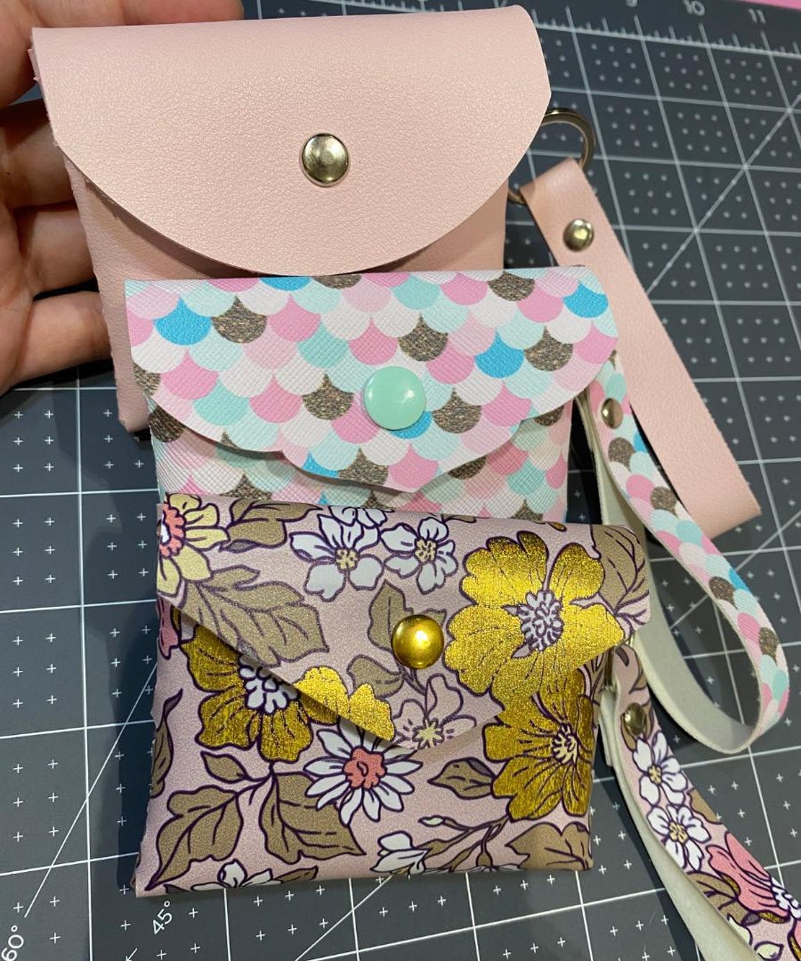 No Sew Coin Purse Keychain Cutting File (SVG, PDF) - Etsy