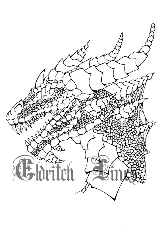 Lineart Dragon | ppgbbe.intranet.biologia.ufrj.br