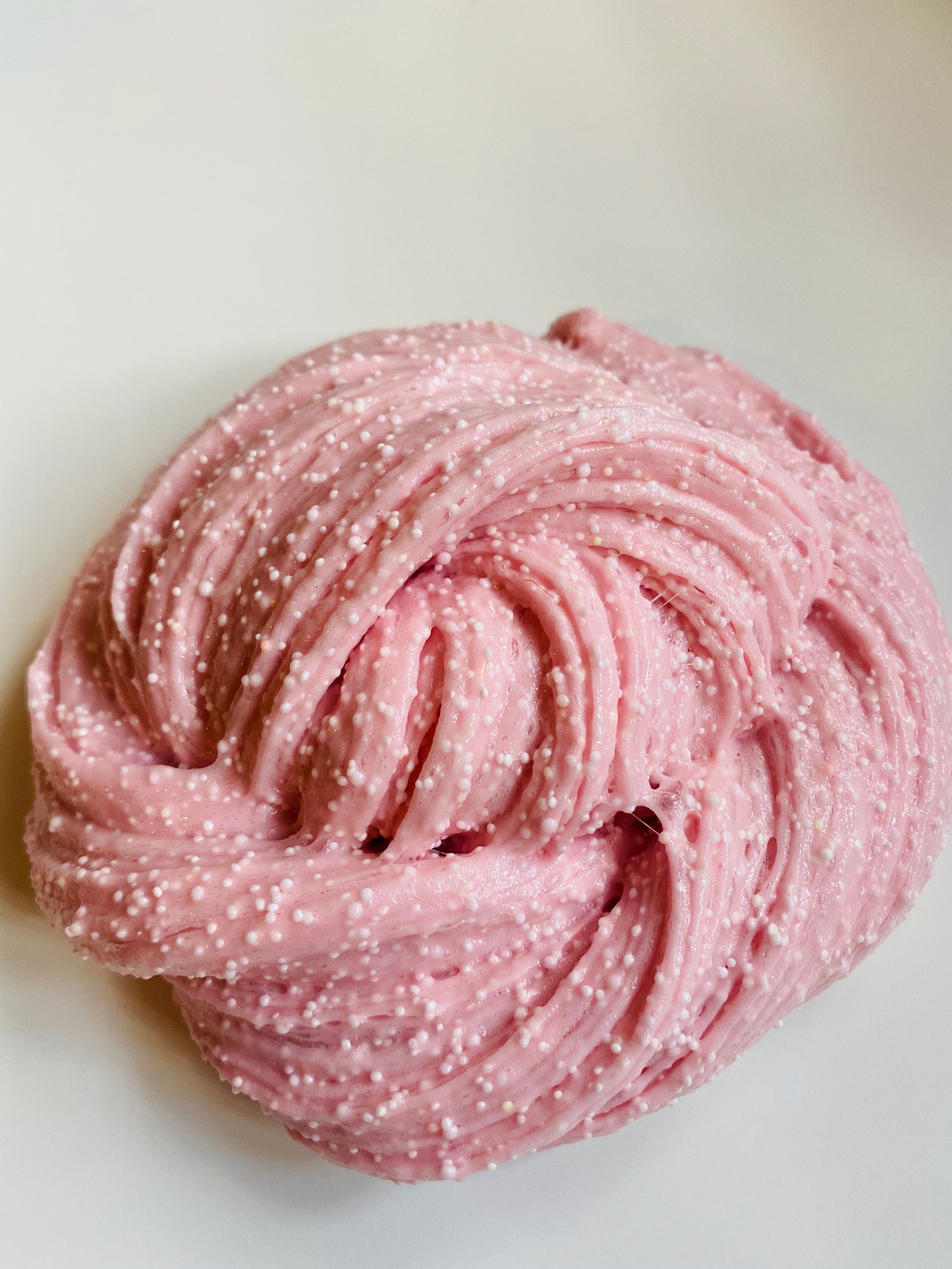 Strawberry Milkshake Thick Crunchy Floam Satisfying Slime Scented ...