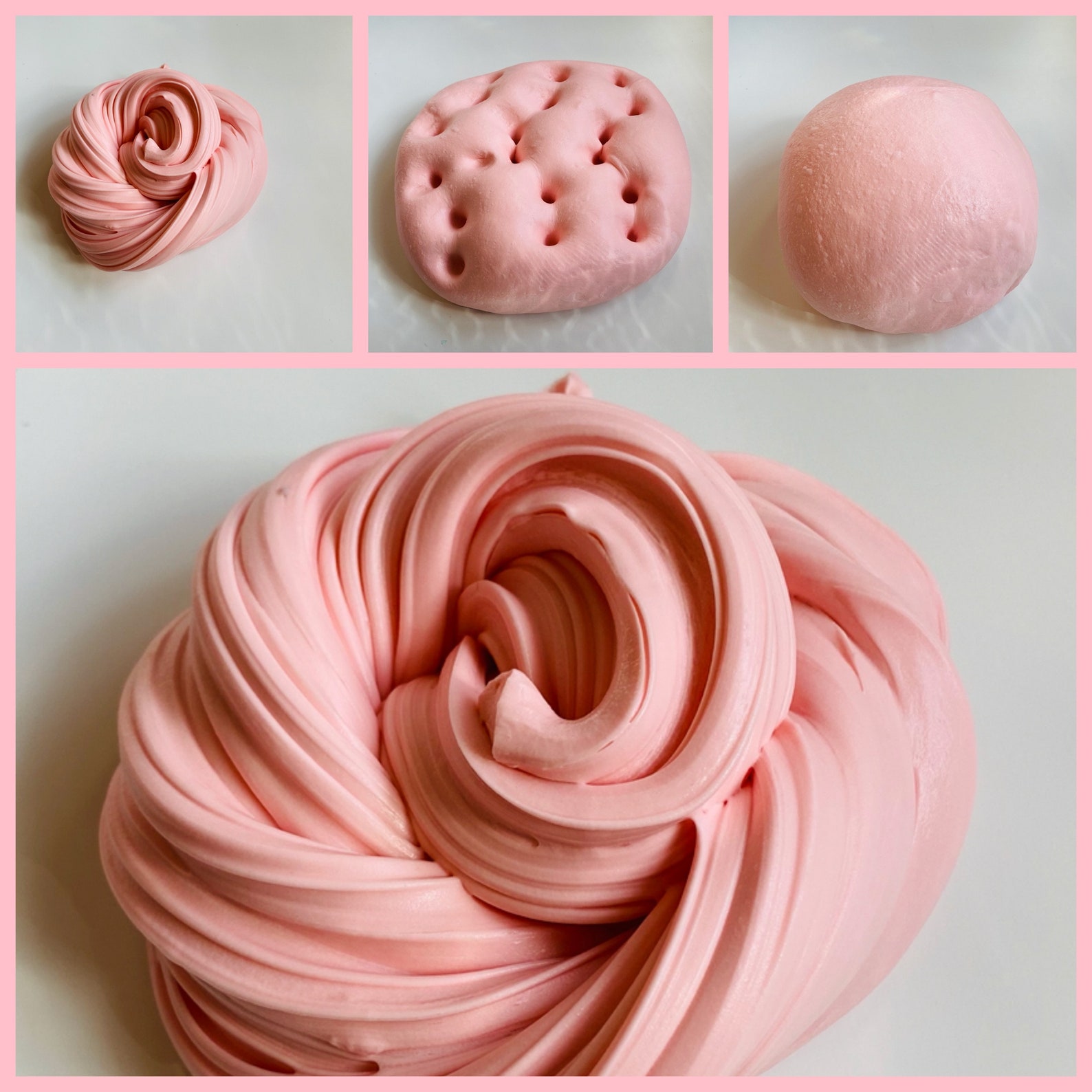 Strawberries and Cream Thick Buttery Satisfying Slay Slime Scented ...