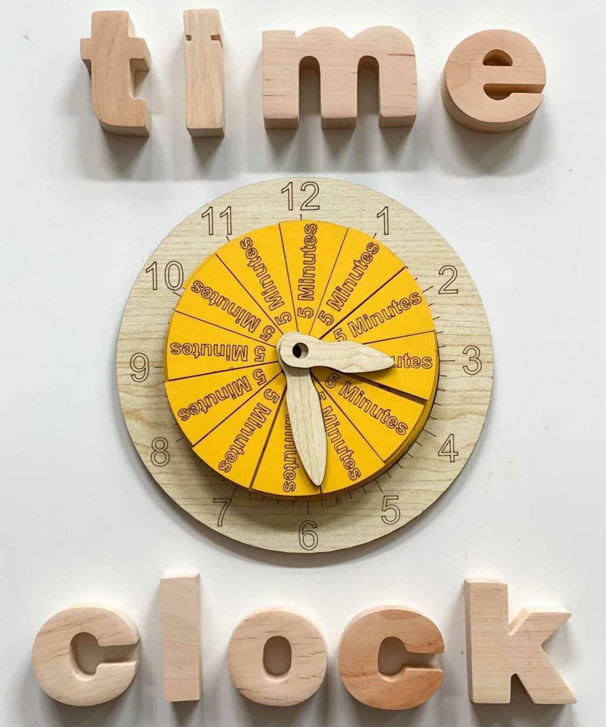 Time Fraction Learning Set Fraction of Time Telling Time - Etsy UK