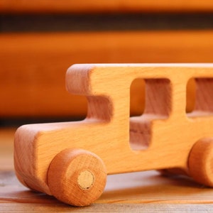 Handmade Wooden Small Cars, Set of 3, Waldorf Toys, Birthday Gift, Fast ...