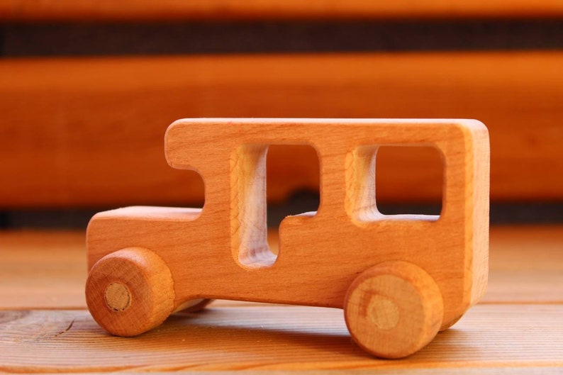 Handmade Wooden Small Cars Set of 3 Waldorf Toys Birthday - Etsy