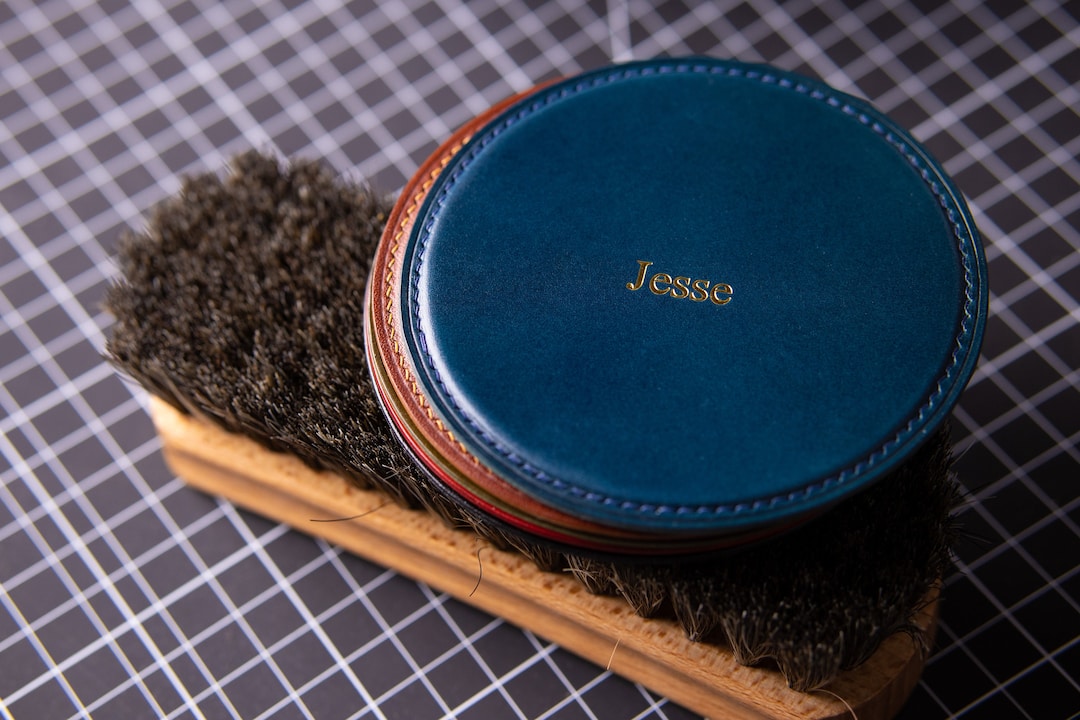 Custom Coaster, Leather Coaster Set, Home Gift, Company Gift ...