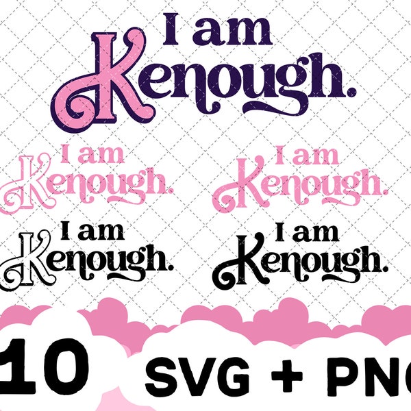 Ken Enough Svg - Etsy Canada