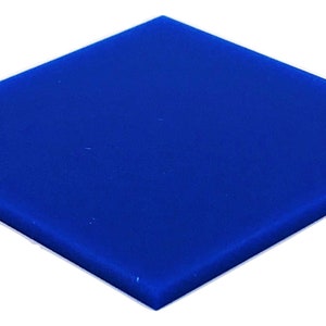 Acrylic (dark Blue) - Nearly Opaque - Etsy