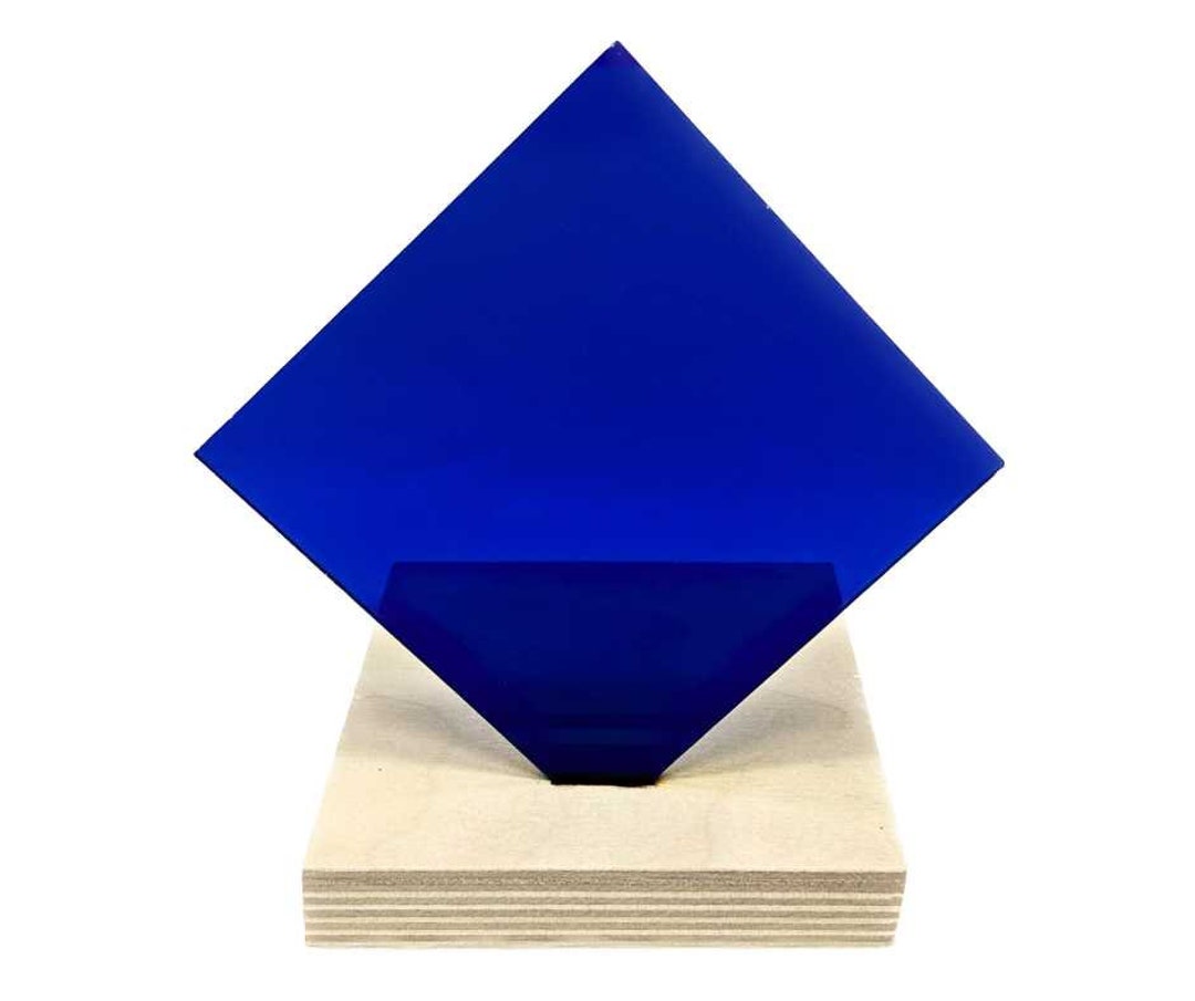 Dark Blue Transparent Acrylic - 1/16", 1/8" and 1/4" Cast Acrylic for ...