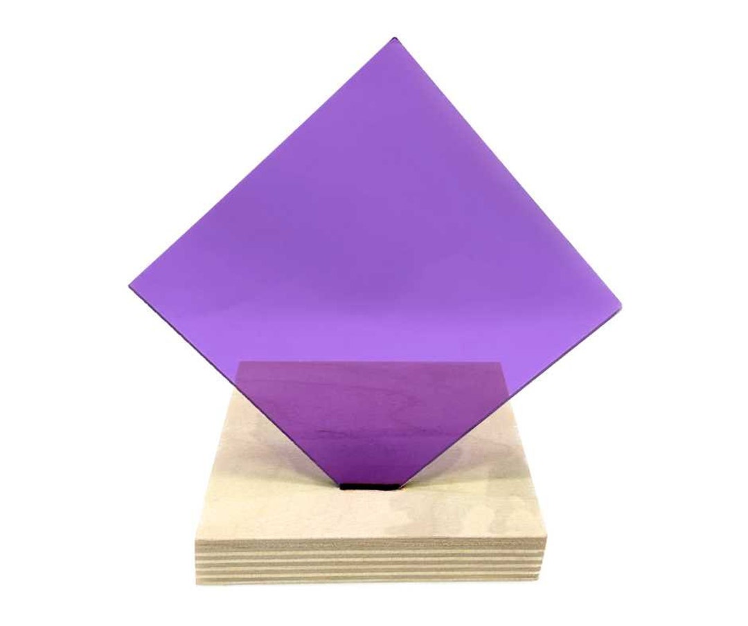 Acrylic (transparent Purple) - Etsy