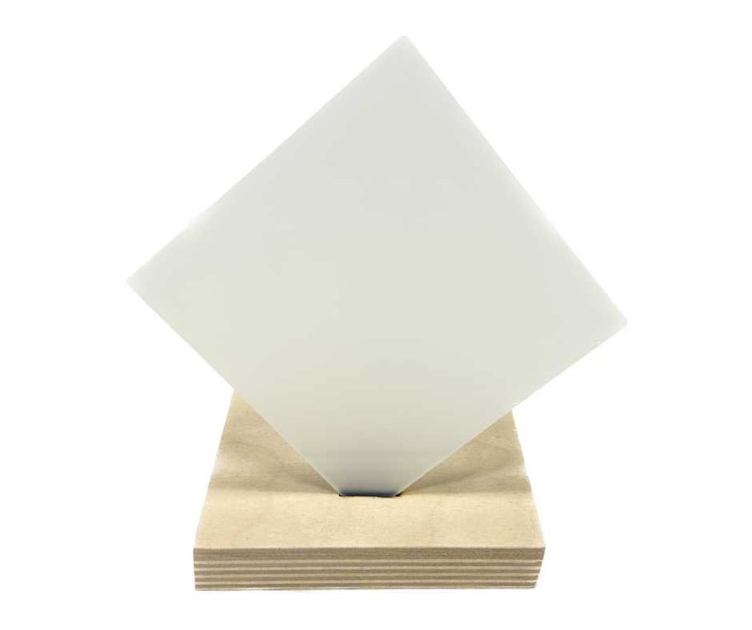White Frosted Cast Acrylic - Frosted One Side - 1/8" / 3mm Sheets for ...
