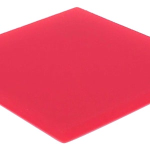 Acrylic Red Nearly Opaque | Etsy