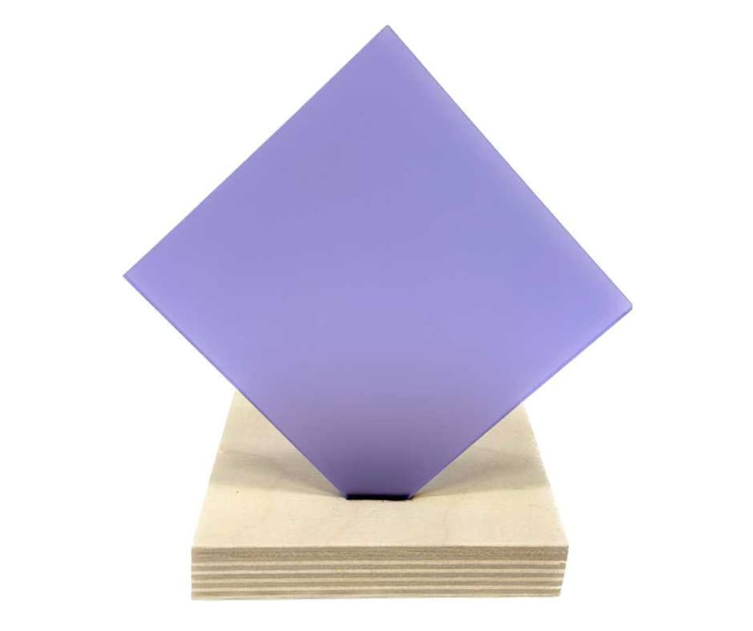 Acrylic frosted Lilac Purple Frosted Two Sides - Etsy