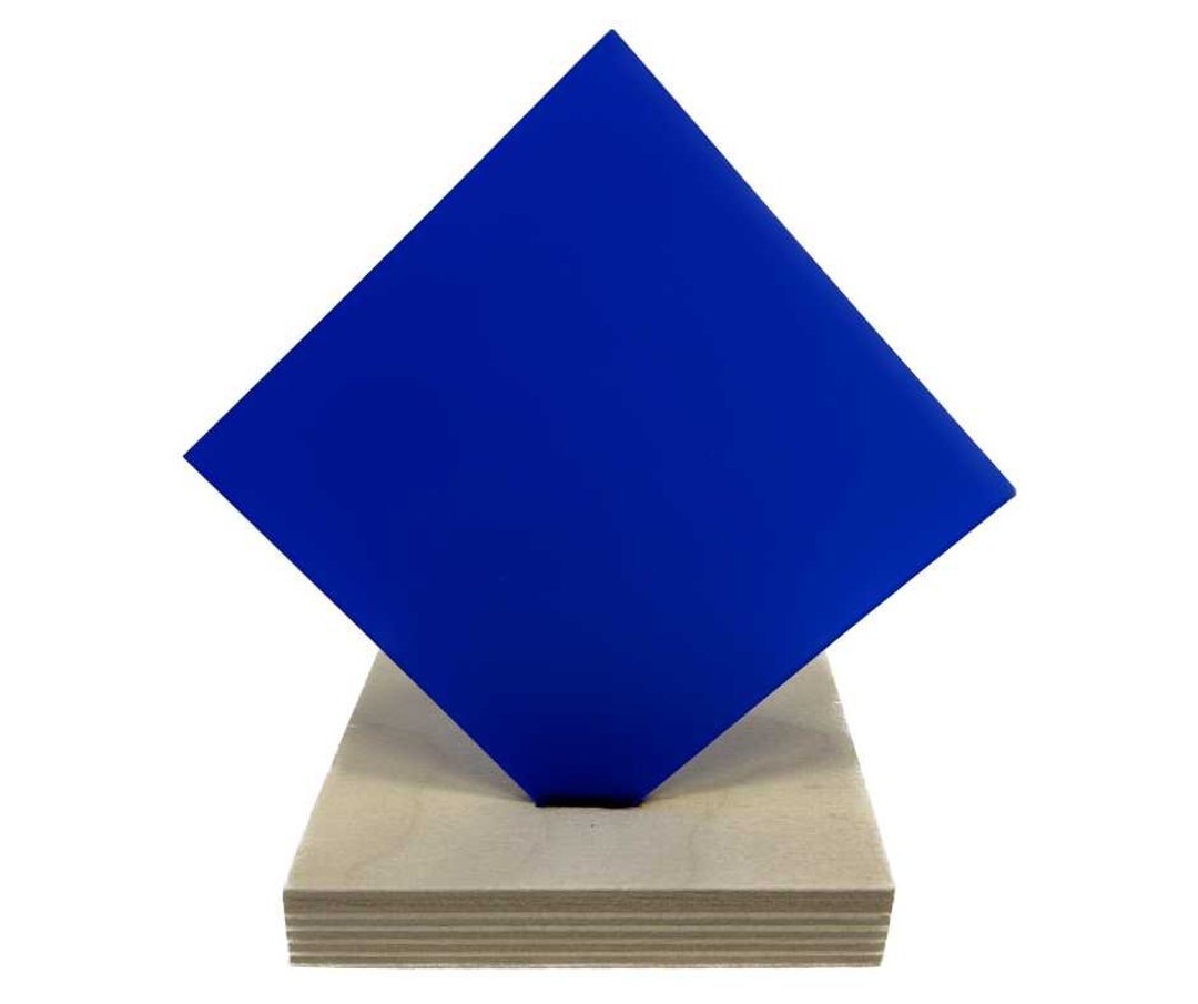Night Blue Cast Acrylic - Frosted Two Sides - 1/8" / 3mm Sheets for ...