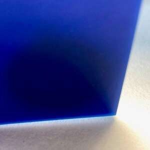 Acrylic (dark Blue) - Nearly Opaque - Etsy