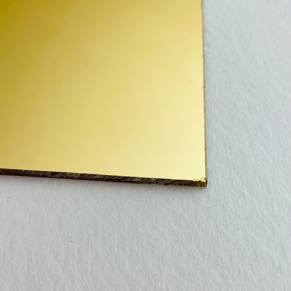 Gold Mirror Acrylic - Etsy