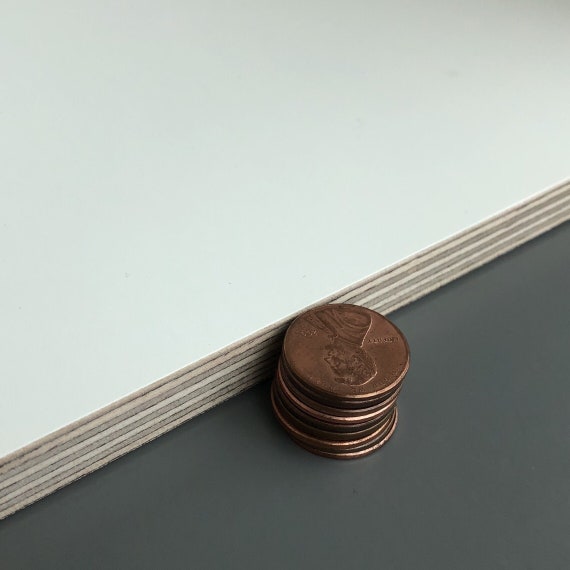 White Melamine Faced Baltic Birch Plywood 1/4, 58% OFF