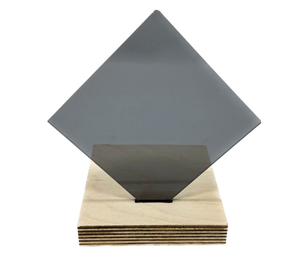Smoky Gray Transparent Acrylic - 1/8" and 1/4" Cast Acrylic for Laser ...