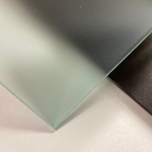 Acrylic (frosted Glass Look) - Frosted One Side - Etsy