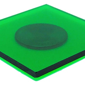 Green Transparent Acrylic - 1/16", 1/8" and 1/4" Cast Acrylic for Laser ...