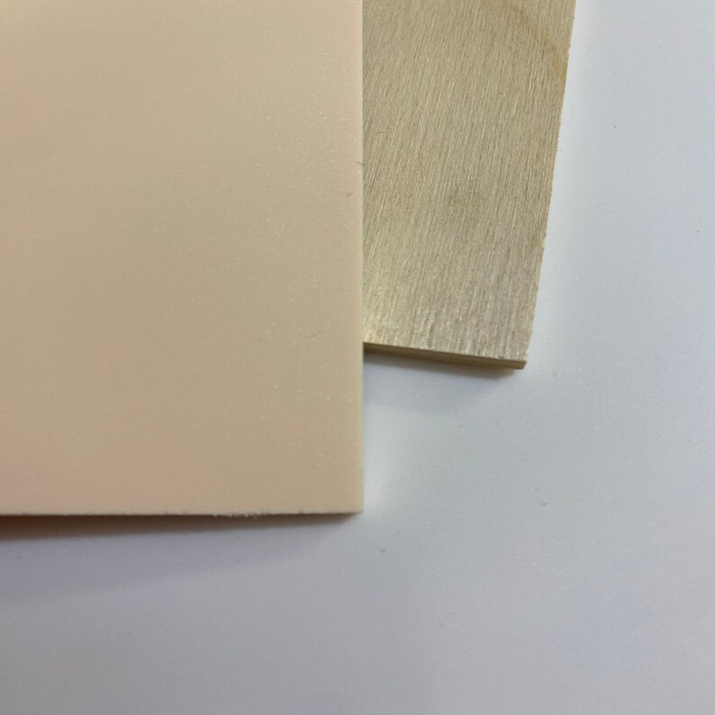 Acrylic pastel Peach Matte One Side - Etsy