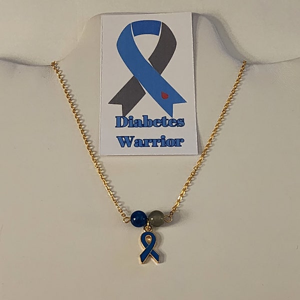 Diabetes Awareness Necklace - Etsy