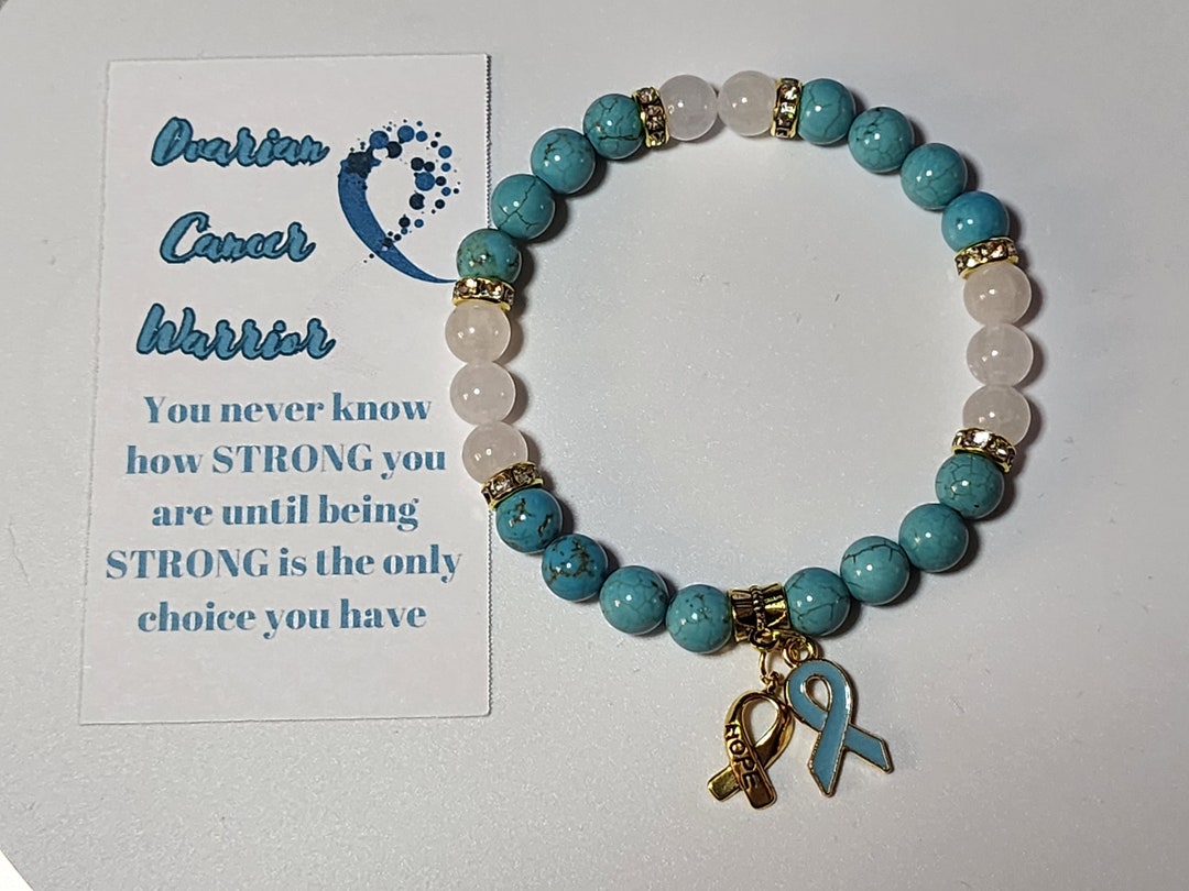 Ovarian Cancer Awareness Bracelet - Etsy