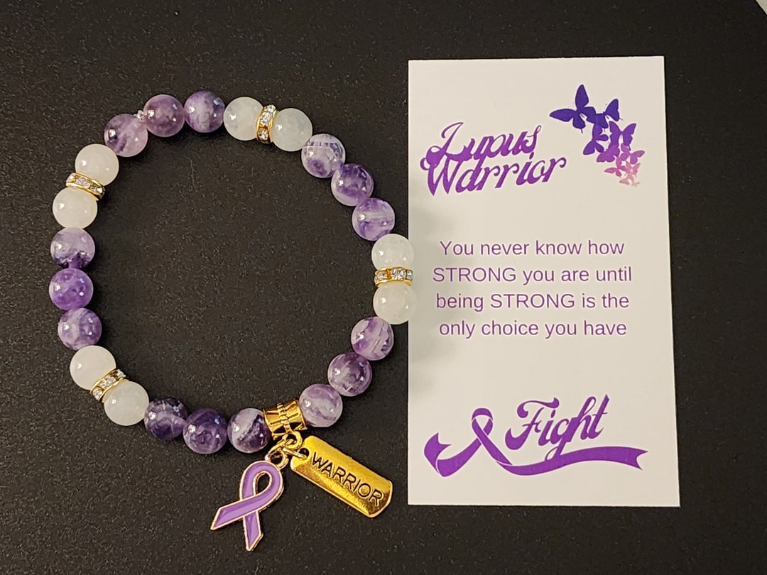 Lupus Awareness Bracelet - Etsy