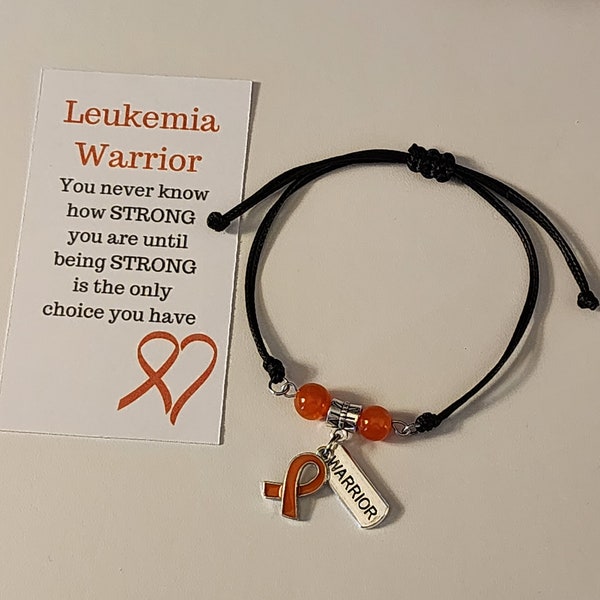 Leukemia Bracelet - Etsy