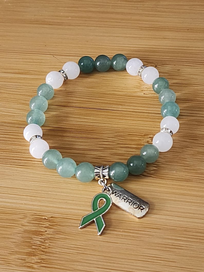 Gall Bladder / Bile Duct Cancer Awareness Beaded Bracelet - Etsy
