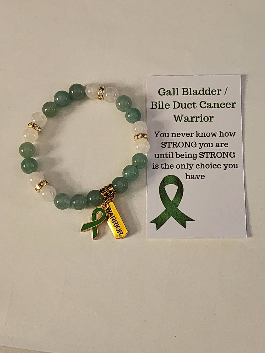 Gall Bladder / Bile Duct Cancer Awareness Bracelet - Etsy