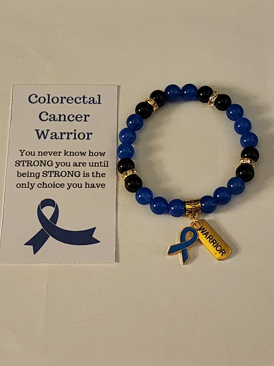 Colorectal Cancer Awareness Bracelet - Etsy