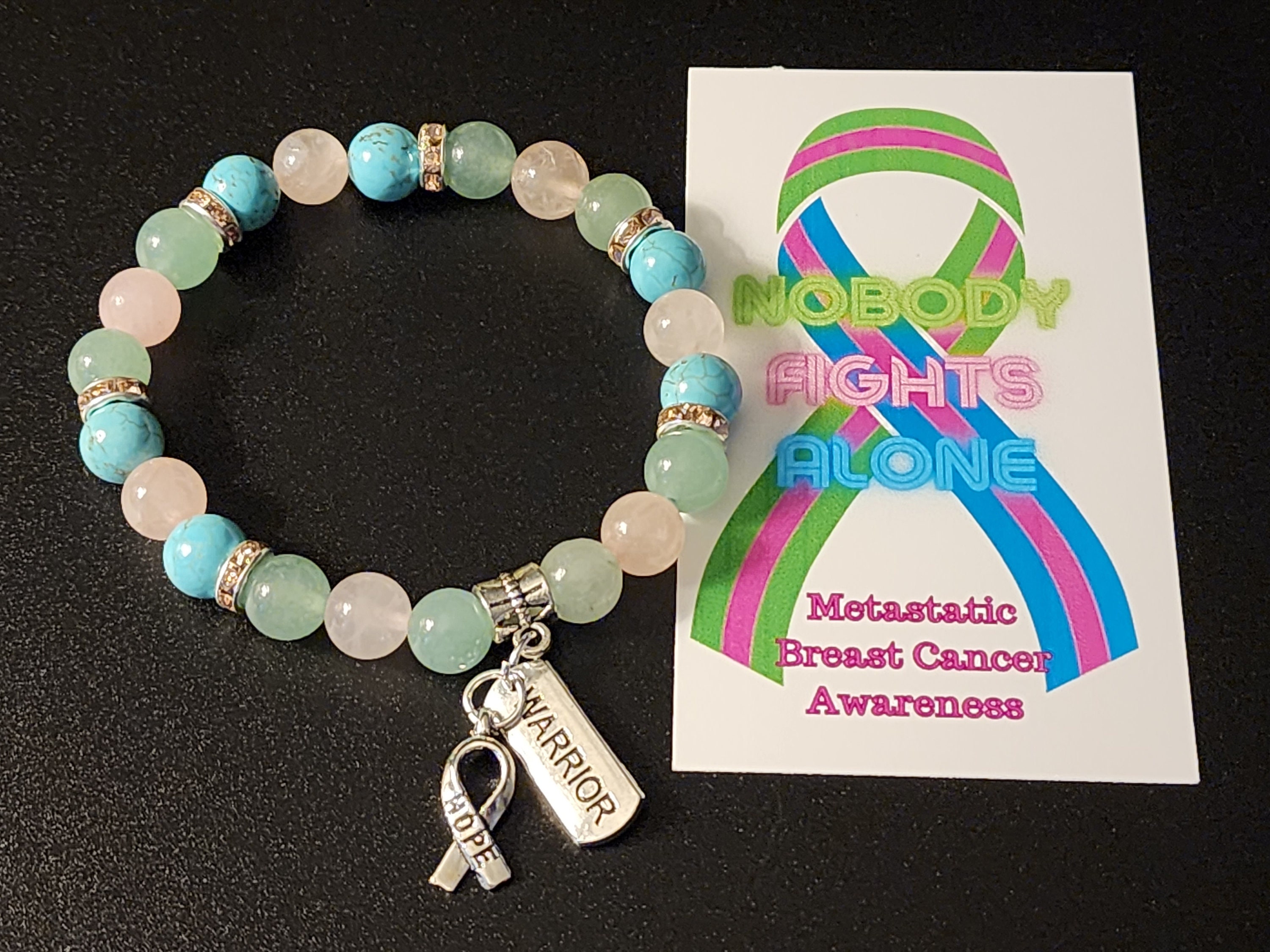 Metastatic Breast Cancer Awareness Bracelet - Etsy