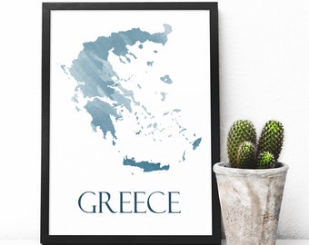 Map of Ellada - Etsy