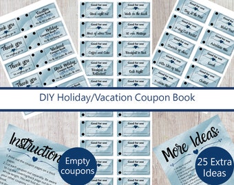 Friend Coupon Book - Etsy