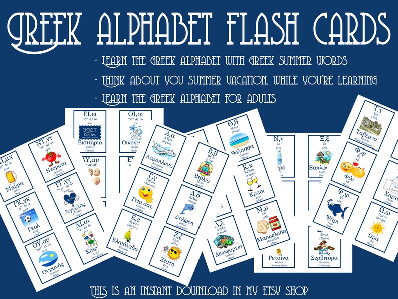 GREEK Alphabet Flash Cards Greek Alphabet Letters Etsy Australia greek-alphabet-flash-cards-greek-alphabet-letters-etsy-australia