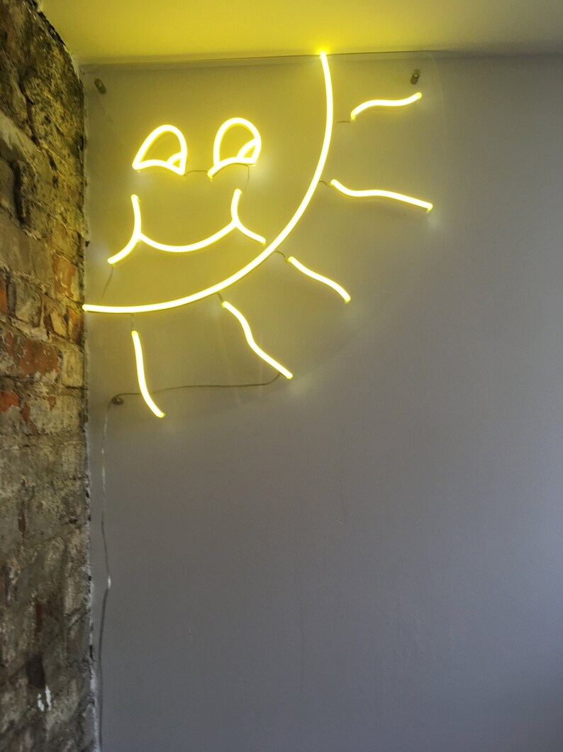 Sunny Sun Neon - Etsy
