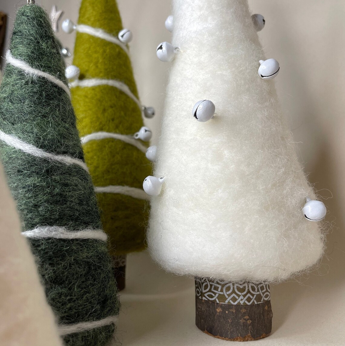 Felted Christmas Tree Large - Etsy