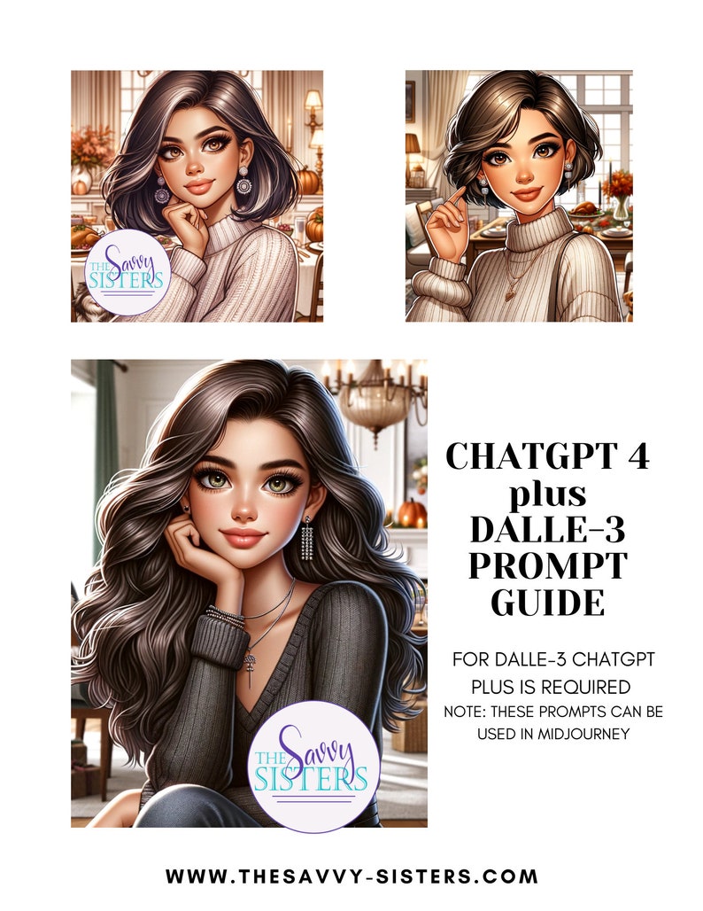 DALLE-3 PROMPT GUIDE: Digital Download Tool, Creative Inspiration ...