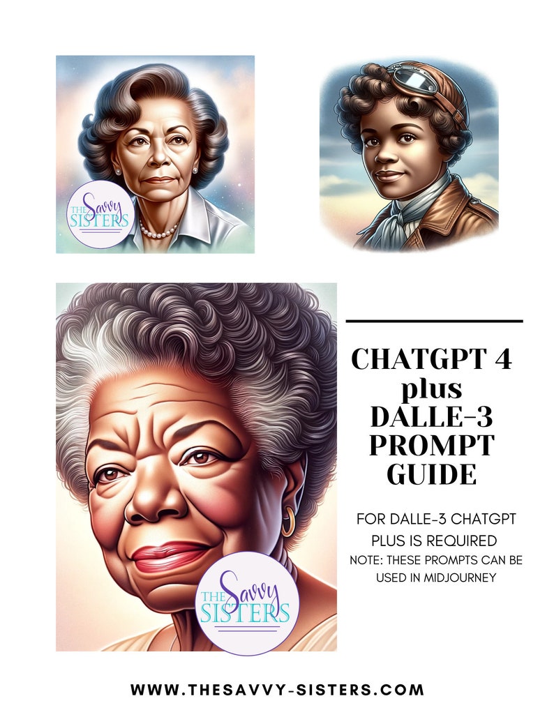 DALLE-3 PROMPT GUIDE: Digital Download Tool, Creative Inspiration ...