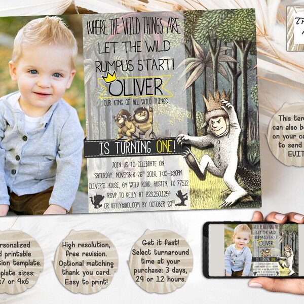 Where the Wild Things Are Svg - Etsy