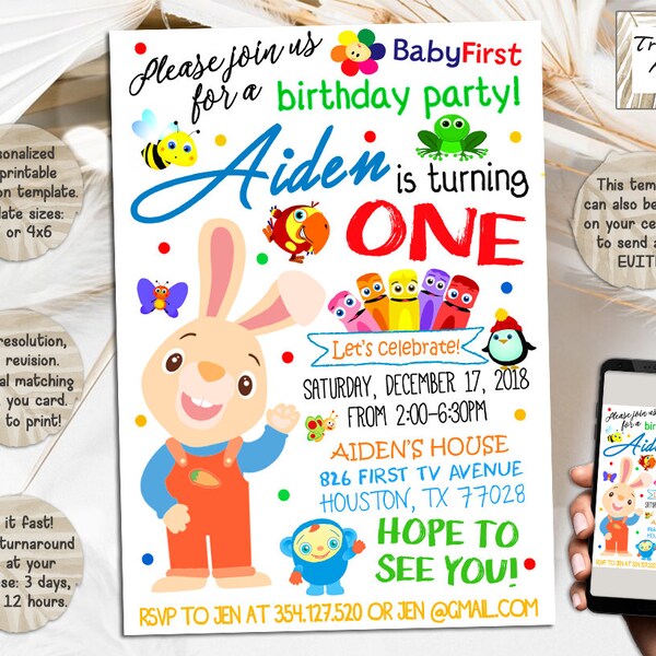 First Birthday Baby - Etsy