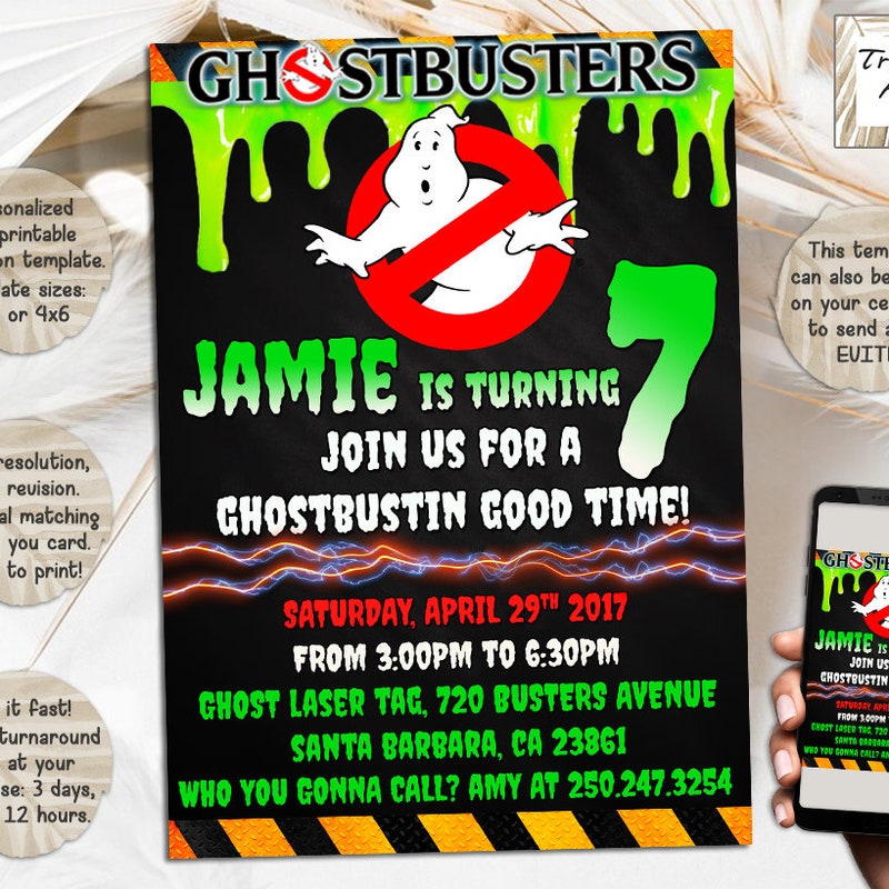 Ghostbusters Party - Etsy