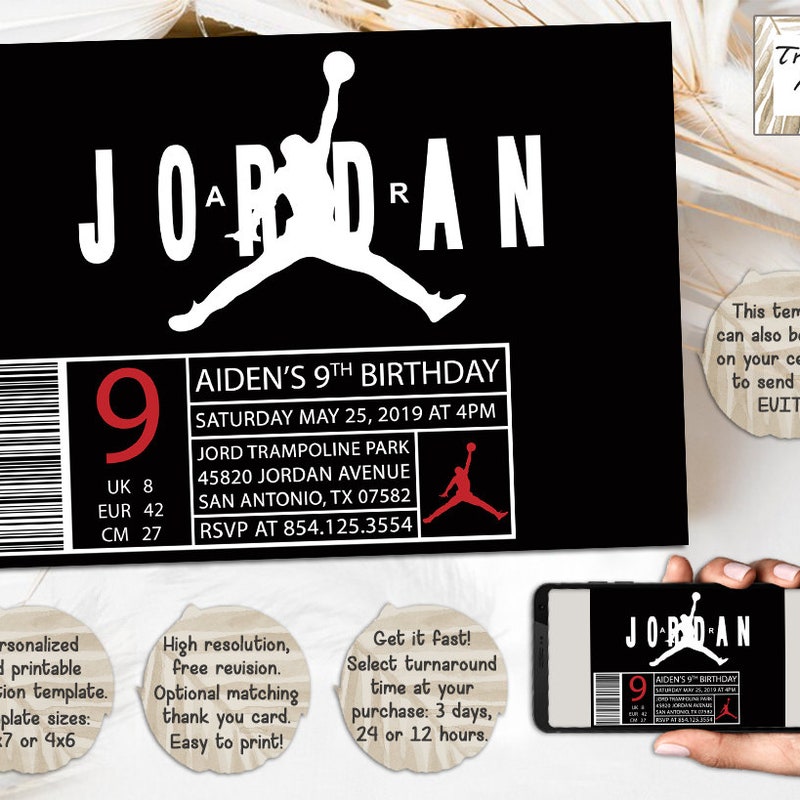 Jordan Party - Etsy