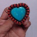 Heart Shape Cluster Ring. - Etsy