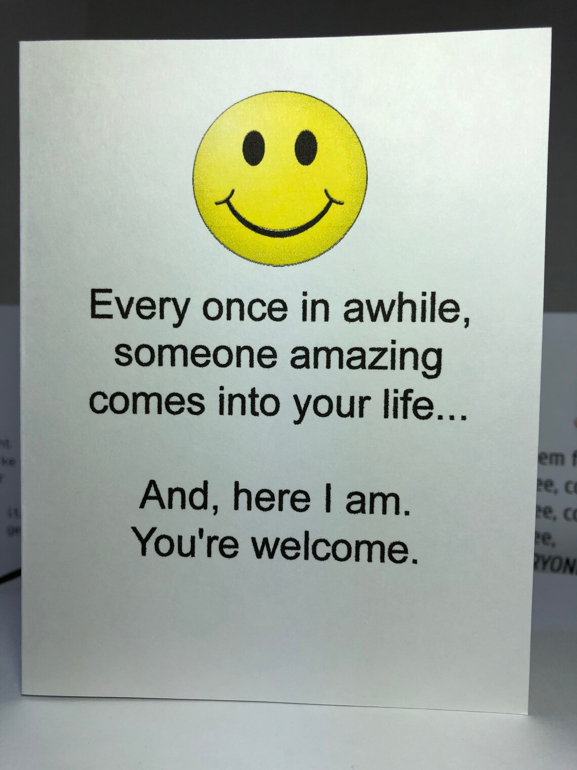 Friends Funny Card, Encouragement Card, Friendship Card, Sassy Card ...